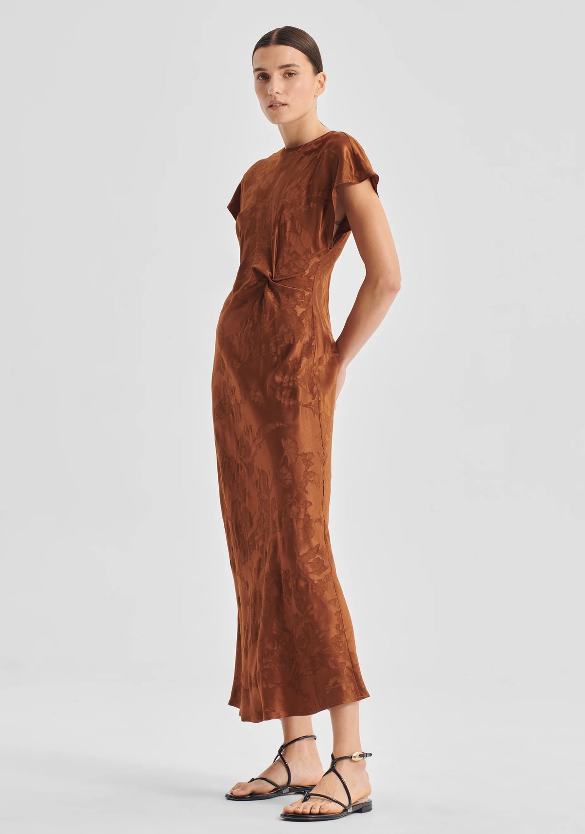 Morrison Lolita Dress Copper | Two Boutique