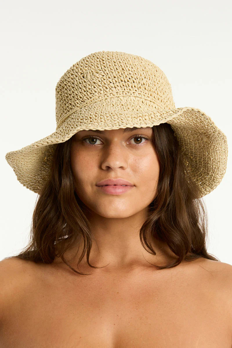 Sea Level Cali Beach Hat Natural | Two Boutique