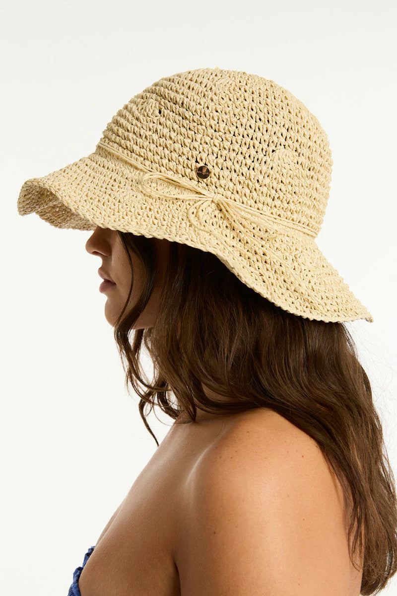 Sea Level Cali Beach Hat Natural | Two Boutique