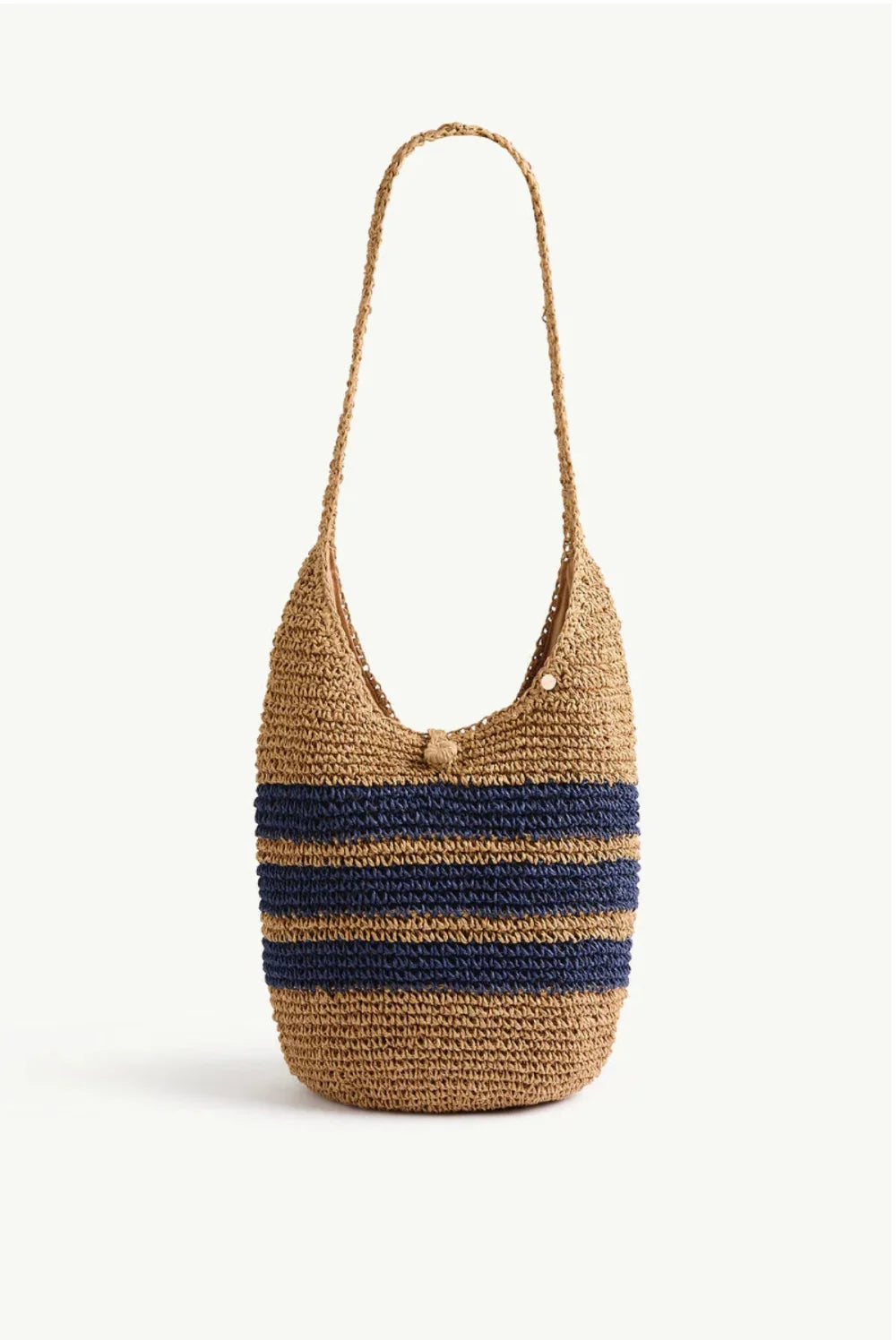 Sea Level Anchor Beach Bag Natural/ Denim | Two Boutique
