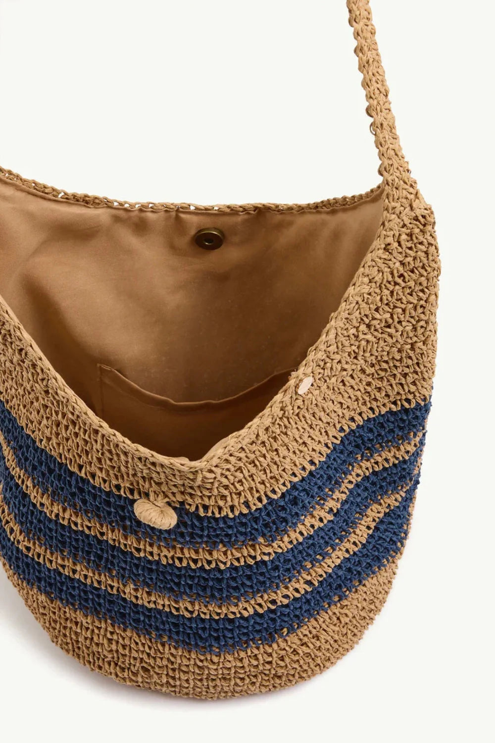 Sea Level Anchor Beach Bag Natural/ Denim | Two Boutique